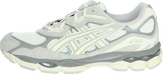 Asics Homme Gel-NYC Sneaker, Cream/Oyster Grey, 37.5 EU