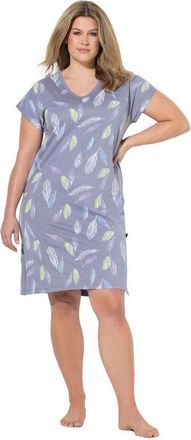 Ulla Popken Bigshirt Bigshirts 2er-Pack Federn Rundhals/V-Ausschnitt