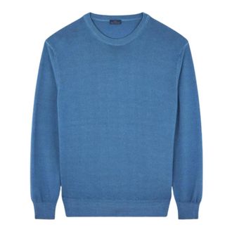 Paul & Shark Rundhals-Pullover - - Knitwear - Herren - Blau - L