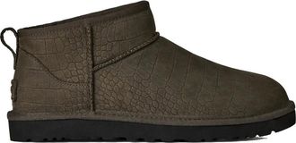 UGG Ugg, Homme, Chaussures, Gris, Taille: 44 EU Classic Ultra Mini Embossed
