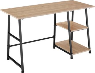 TecTake Tectake - Bureau style industriel Pieds en plastique r&eacute;glables en hauteur