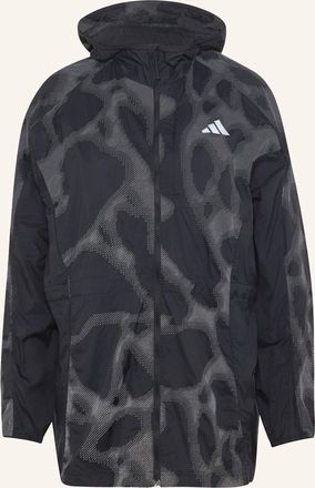 adidas adi365 Hi-Vis Jacke, Allover-Print schwarz