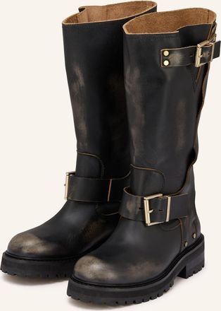 AllSaints Allsaints Biker Boots Tay braun