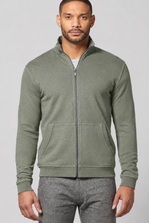 Hempage Hempage Herren vegan Sweatjacke Thyme Gr&uuml;n