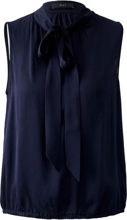 Oui Ärmellose Bluse oui blau