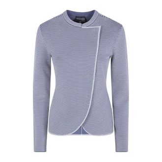 Emporio Armani Wollmantel - - Jackets - Damen - Grau - S