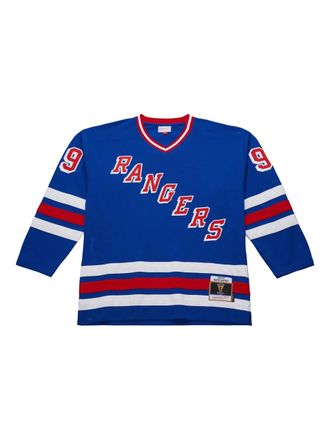 Mitchell & Ness x NHL New York Rangers t-shirt 1996-97 Wayne Gretzky - Bleu