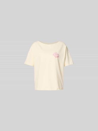 Juvia T-Shirt mit Statement-Stitching