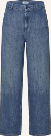 Liu Jo Liu Jo Wide Leg Jeans Mit Schmucksteinen blau