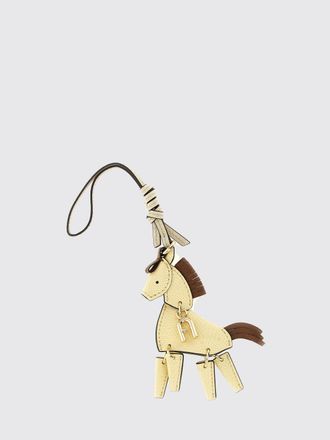 Furla Porte-cl&eacute;s en cuir lisse en forme danimal avec motif monogramme