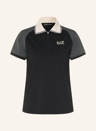 Emporio Armani ea7 Emporio Armani Funktions-Poloshirt schwarz