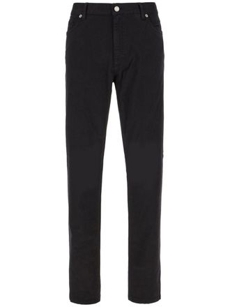 Ermenegildo Zegna jean &agrave; coupe droite - Noir