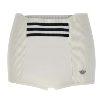 adidas Femme, Shorts, Blanc, Taille: 36 FR Sock Boyshort