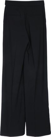 Elisabetta Franchi Palazzo Trousers - Black