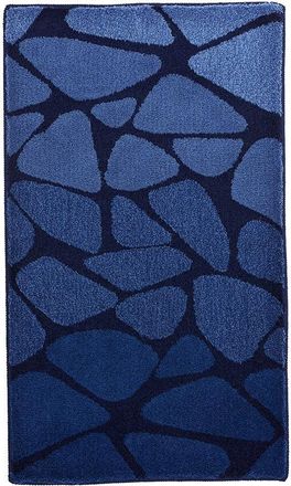 Kleine Wolke Badteppich Inspire Dunkelblau 70 x 120 cm