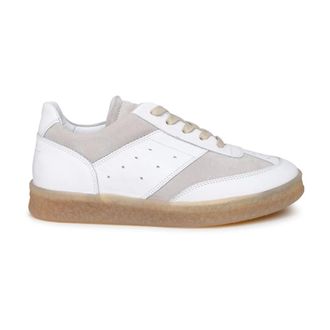 Maison Margiela Homme, Chaussures, Blanc, Taille: 41 EU Baskets 6 Court