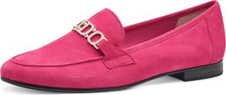 Marco Tozzi by Guido Maria Kretschmer Damen Slipper aus Leder Elegant, Rosa (Pink), 39 EU