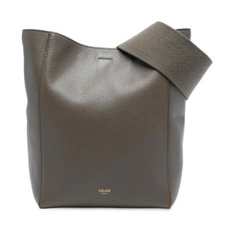 Celine Sac bandouli&egrave;re en cuir pr&eacute;-poss&eacute;d&eacute; - Femme - Pre-owned - Brun - Taille: ONE Size