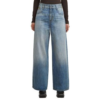 G-Star Damen Skater High Loose Jeans, Blau (Vintage Gold Digger D25286-D788-H117), 29W / 30L