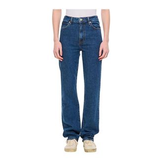 Frame Denim Femme, Jeans, Bleu, Taille: W23 Classique Pantalon Denim Taille Haute