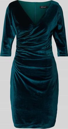 Paradi Knielanges Cocktailkleid in Wickel-Optik