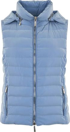 Moorer Femme, Vestes, Bleu, Taille: 46 FR Tinnari Padded Gilet