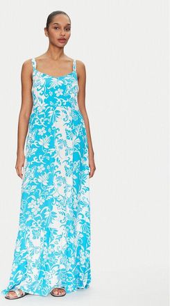 Gaudì Sommerkleid 511BD15012 Blau Regular Fit