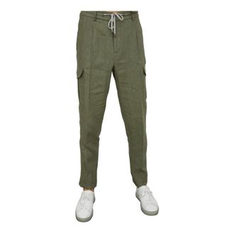 PESERICO Homme, Pantalons, Vert, Taille: XL Pantalon Coupe Slim