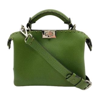 Fendi Pre-owned Leder fendi-taschen - - Pre-owned - Damen - Gr&uuml;n - ONE SIZE