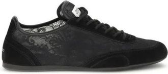Jimmy Choo London Femme, Chaussures, Noir, Taille: 37 EU Bos Taurus Athletic Baskets