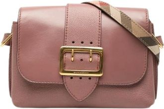 Burberry Sac bandouli&egrave;re Medley Buckle Pre-owned - Femme - Pre-owned - Rose - Taille: ONE Size