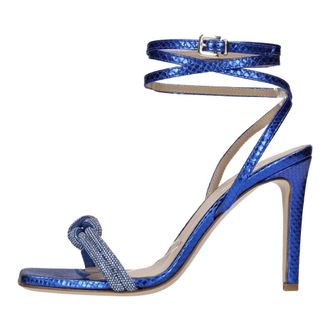 Pinko Pinko, Femme, Chaussures, Bleu, Taille: 39 EU Sandales &agrave; Talons Hauts