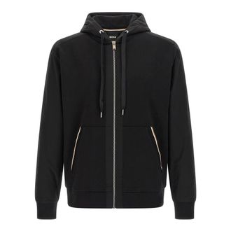 HUGO BOSS Homme, Sweatshirts et sweats &agrave; capuche, Noir, Taille: L C-Spence 10 Cotton Terry Sweat &agrave; capuche