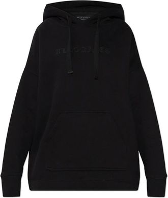 AllSaints Femme, Sweatshirts et sweats &agrave; capuche, Noir, Taille: 42 FR Vision Etie Sweat &agrave; capuche