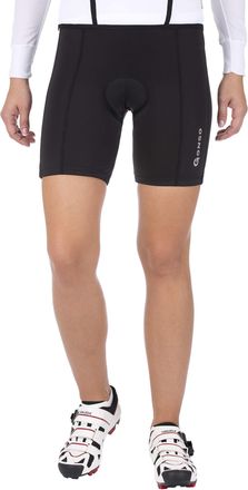 Gonso Radhose Pretoria Damen Fahrradhose mit hochwertigem Sitzpolster, schwarz, 40