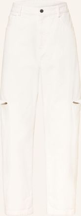 Karo Kauer Karo Kauer Barrel Jeans Mit Cut-Outs beige