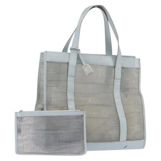 Gucci Sac Cabas Vintage Pre-owned - Femme - Pre-owned - Bleu - Taille: ONE Size