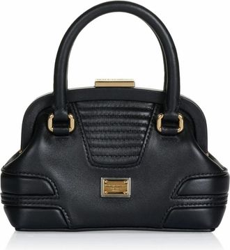 Dolce & Gabbana Strukturierte Handtasche - - Bags - Damen - Schwarzk - ONE SIZE