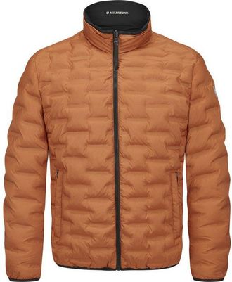 Milestone Wendejacke MSPhoenix Herren Jacke beidseitig &Uuml;bergangsjacke mit Logo Badge und Logo Tape