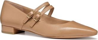 Geox Damen D GISELDA15 C Ballet Flat, Beige, 40 EU