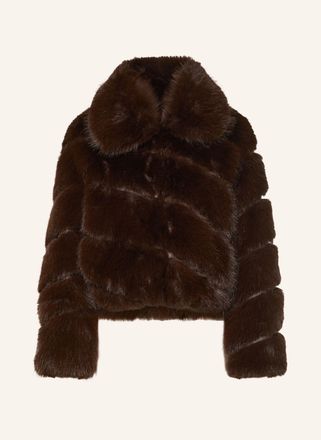 Joseph Ribkoff Kunstfell-Jacke braun