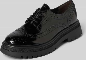 Tamaris Schnürschuhe in Glattlederoptik