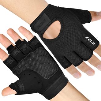 RDX Sports Fitness Handschuhe Herren Damen, Trainingshandschuhe Krafttraining Anti-Rutsch Gewichtheber Handschuhe, handgelenkschutz für Gewichtheben Gym Bodybuil