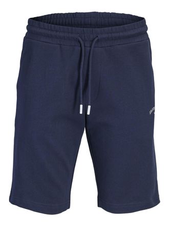 Jack & Jones Plus Size Sweatshorts JPSTGORDON COLLEGE SWEAT SHORTS MI PLS, Herren, Gr. 46 (6XL), N-Gr, navy blazer, angeraute Sweatware, Obermaterial: 80% Baumwolle, 20% Pol