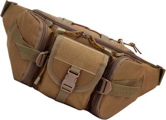 Yardwe wasserdichte Multifunktionale Hüfttasche mit Großer Kapazität Verstellbar für Outdoor Sport Camping Wandern Angeln Freizeit