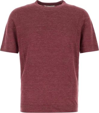 Brunello Cucinelli Homme, Pulls, Violet, Taille: M Pull de style polo