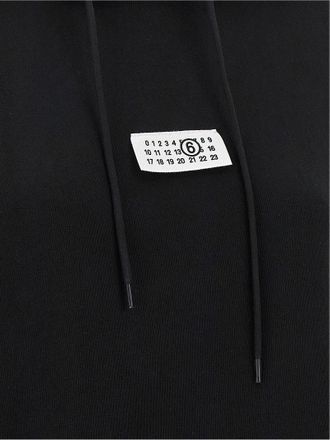 Maison Margiela Numeric Signature Patch Hoodie - Black