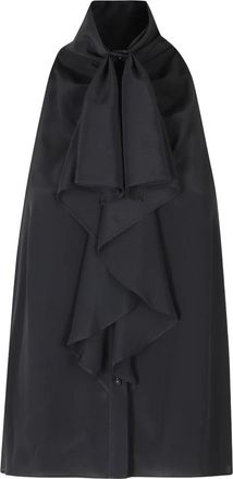 Alberta Ferretti Stretch Cady Cape Top - - Blouses & Shirts - Damen - Schwarzk - S