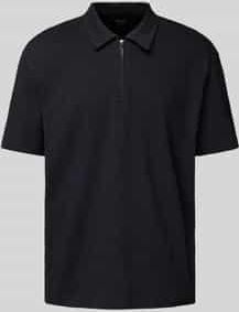 Mc Neal Regular Fit Poloshirt mit kurzem Reißverschluss