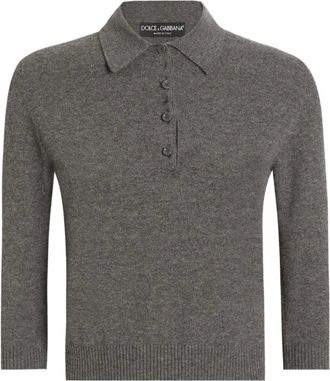 Dolce & Gabbana Damen, Strickwaren, Grau, MGröße